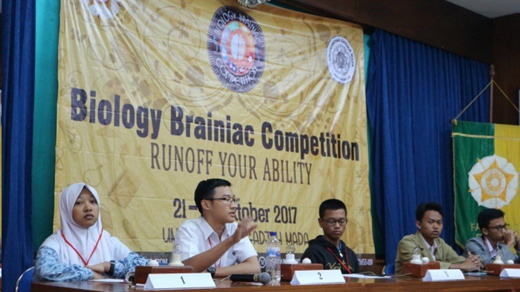 Ratusan Siswa SMA Se-Jawa Mengikuti BIOLOGY BRAINIAC COMPETITION 2017 di Fakultas Biologi UGM ...