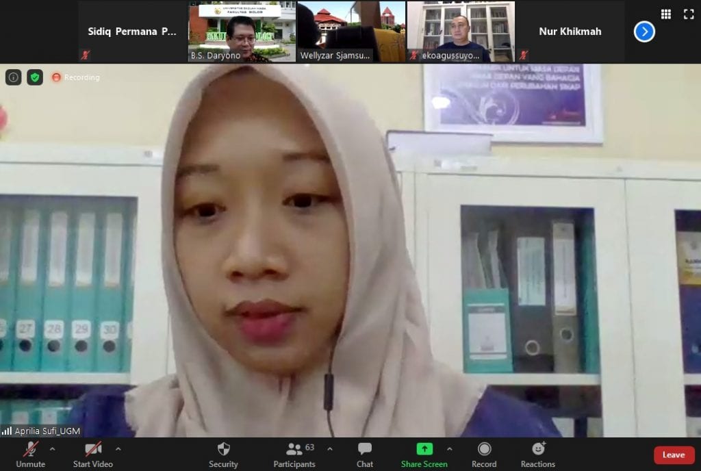 BIOLECTURE SERIES #7: Bioprospeksi Khamir Indonesia – Fakultas Biologi