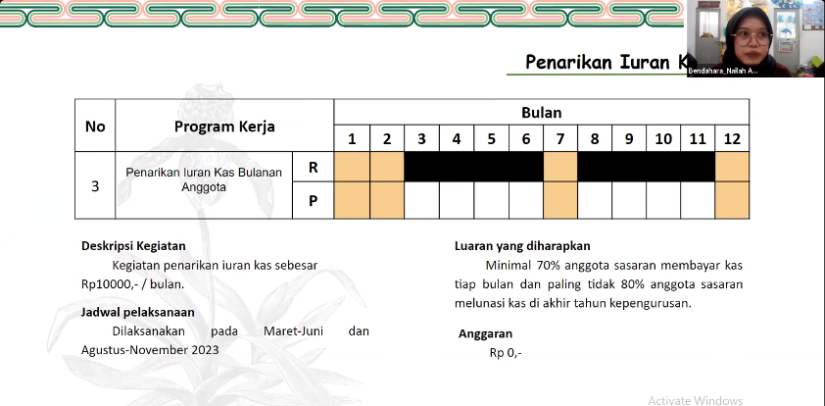 Daily Management Work Meeting of BiOSC 2023 – Fakultas Biologi