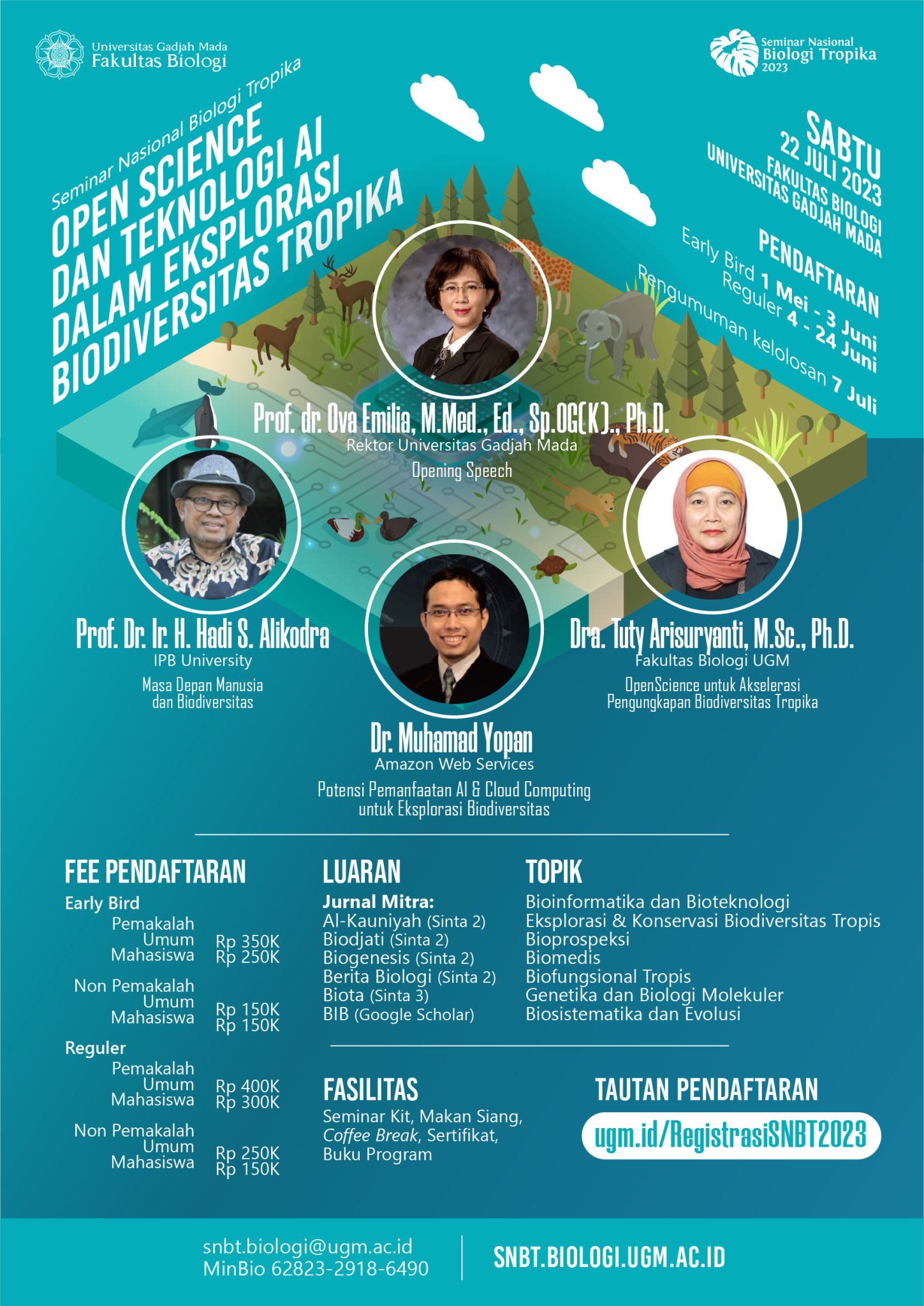 Seminar Nasional Biologi Tropika 2023 – Fakultas Biologi